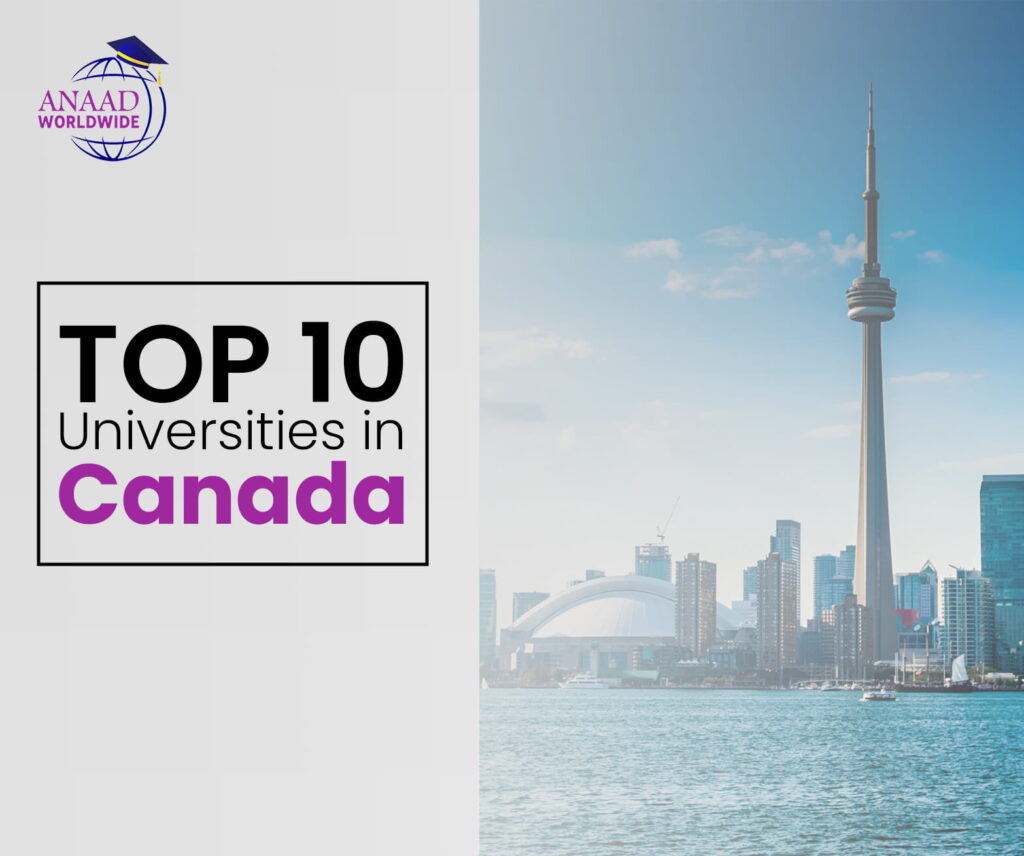 Top 10 Universities in Canada for International Students