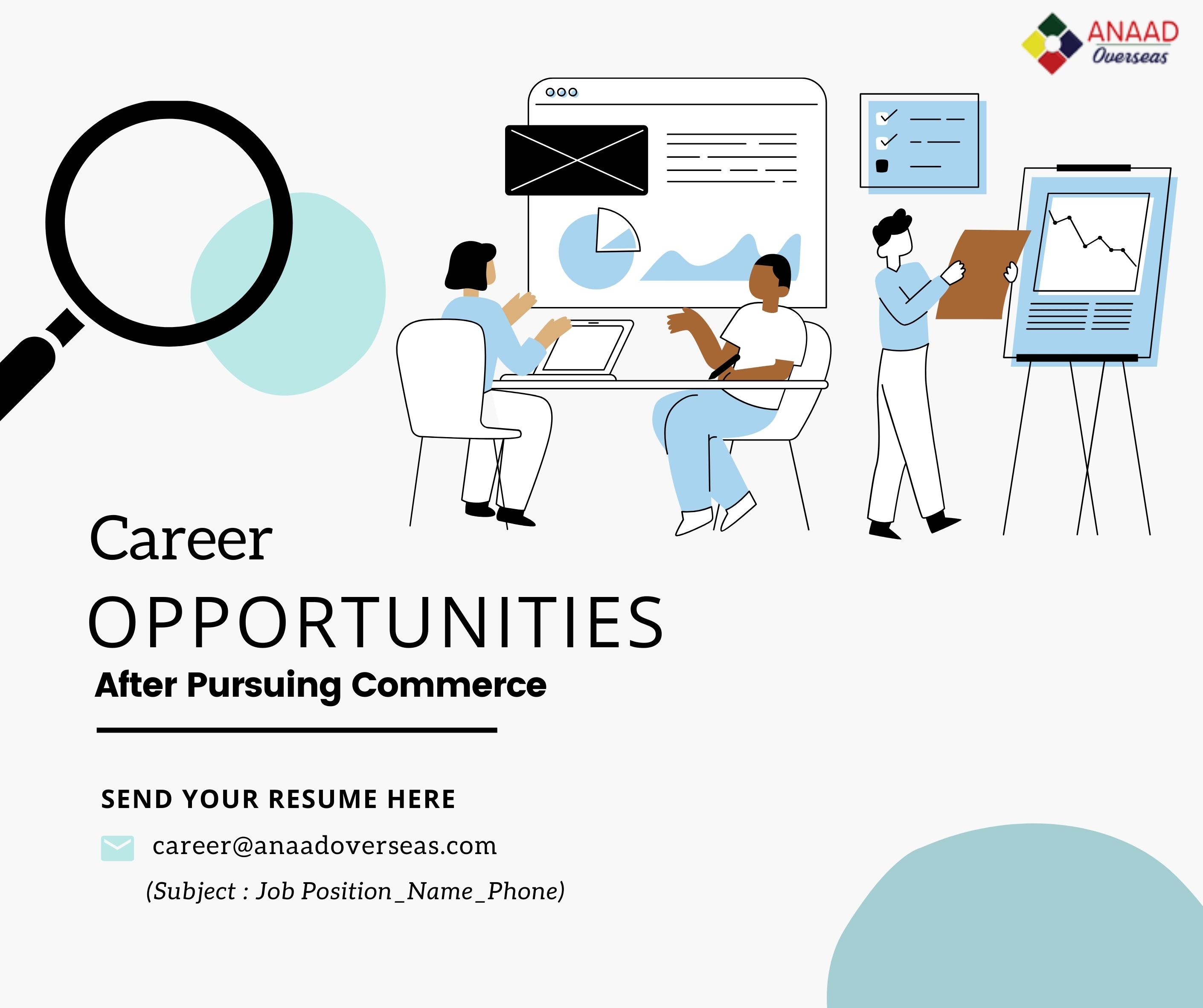 Best Career Options for Commerce Students | Anaad Worldwide